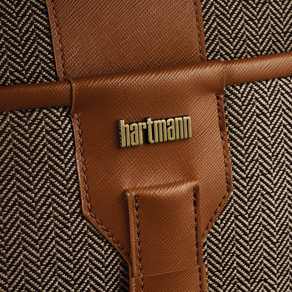 Hartmann Herringbone Luxe Medium Journey Expandable Spinner