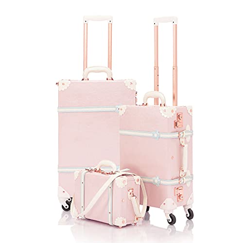 Designer Pink Luggage