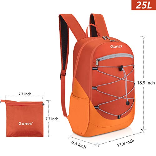 Gonex Ultralight Handy Travel Backpack, 25L Lightweight Packable ...