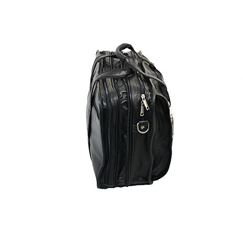 Shop Bellino Expandable Soft Briefcase, Black – Luggage Factory