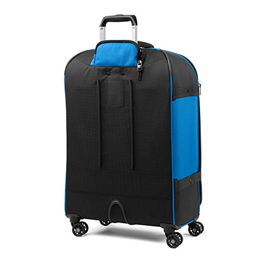 Shop Travelpro Checked Large, Blue/Black – Luggage Factory