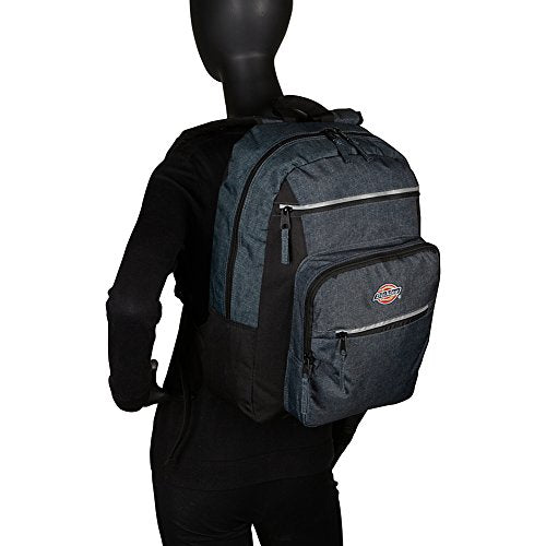 Shop Dickies Double Deluxe Backpack Navy Heat – Luggage Factory