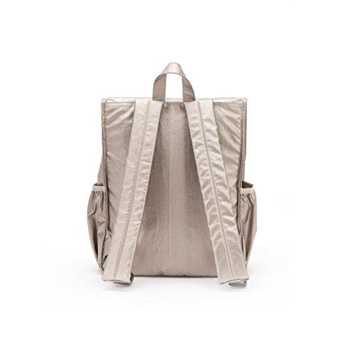 Shop Perry Mackin Charlie Backpack (Gold) – Luggage Factory