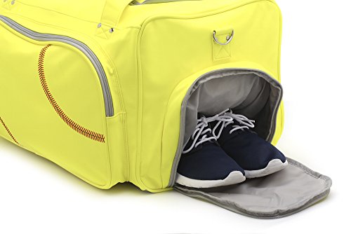 Shop Zumer Sport Duffel, Softball Yellow, One – Luggage Factory