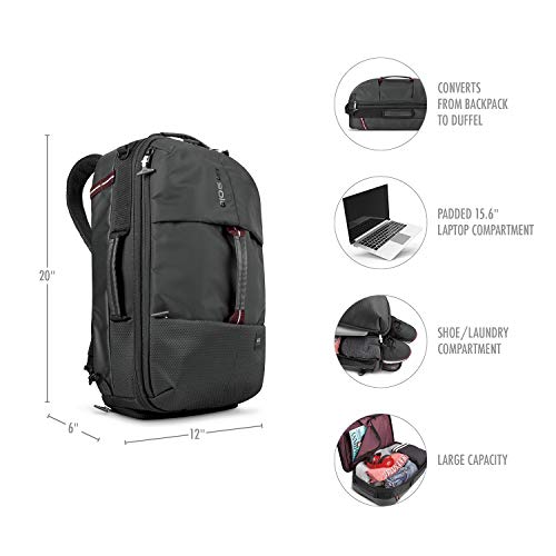 Shop Solo All-Star Hybrid Backpack, Black – Luggage Factory
