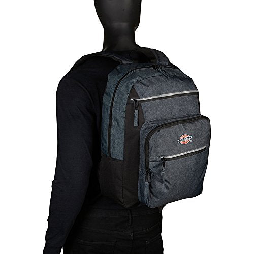 Shop Dickies Double Deluxe Backpack Navy Heat – Luggage Factory