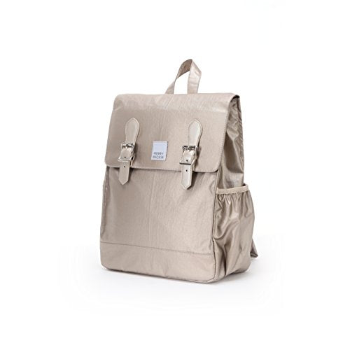 Shop Perry Mackin Charlie Backpack (Gold) – Luggage Factory