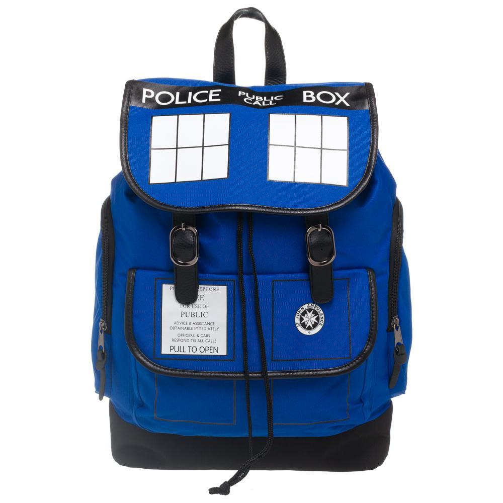 Shop Dr. Who Tardis Backpack Navy Blue Tardis – Luggage Factory
