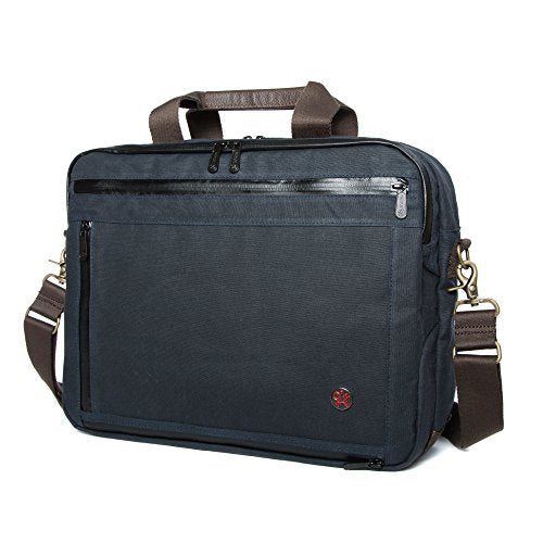 Shop Token Bags Waxed Canvas Montrose Briefca – Luggage Factory