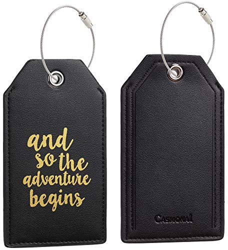 Shop Casmonal Luggage Tags with Full Back Pri – Luggage Factory