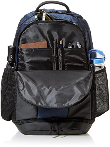 Shop AmazonBasics Sports Backpack, Navy Blue – Luggage Factory