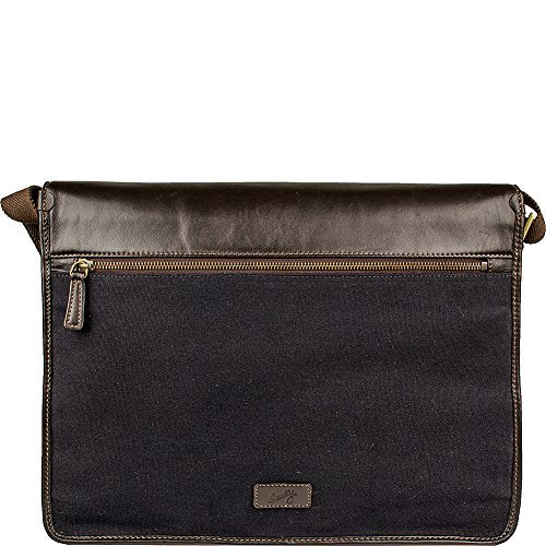 Shop Scully Cambria Messenger Workbag (Brown – Luggage Factory