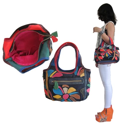 Shop AmeriLeather Avie Mini Handbag (Rainbow) – Luggage Factory