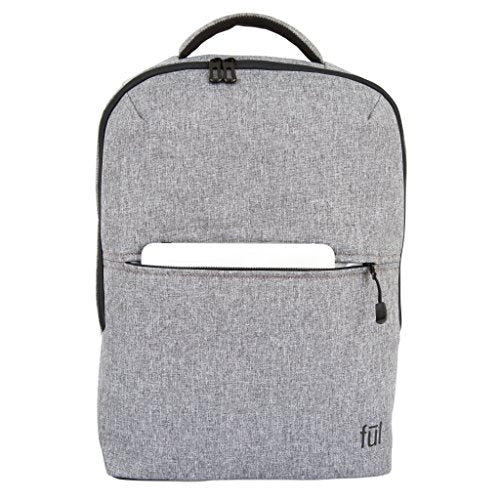 Shop ful Hans Laptop Backpack, Heather Grey, – Luggage Factory