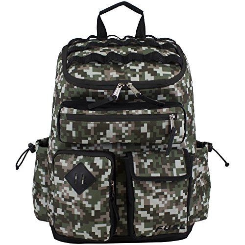 Fuel Multi-Pocket Cargo Backpack with High Capacity Top-Loader Entry