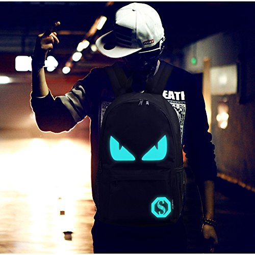 Shop Anime Luminous Backpack Noctilucent Scho – Luggage Factory