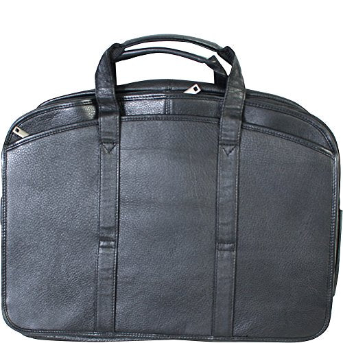 Shop Scully Plonge Leather Workbag (Black) – Luggage Factory