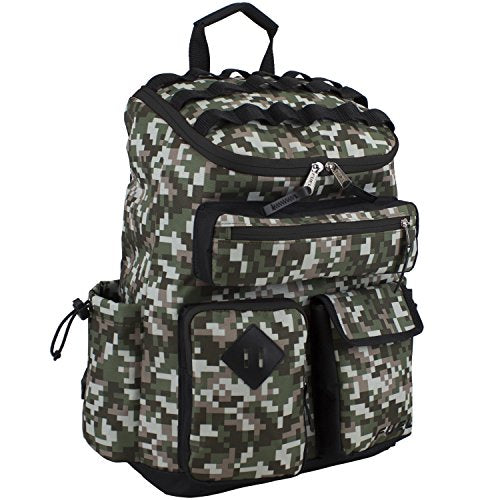 Fuel Multi-Pocket Cargo Backpack with High Capacity Top-Loader Entry