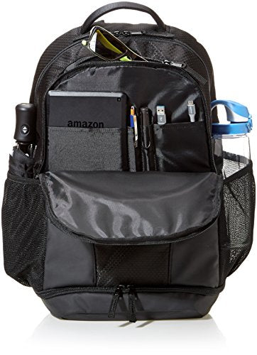 Shop AmazonBasics Sports Backpack, Black – Luggage Factory