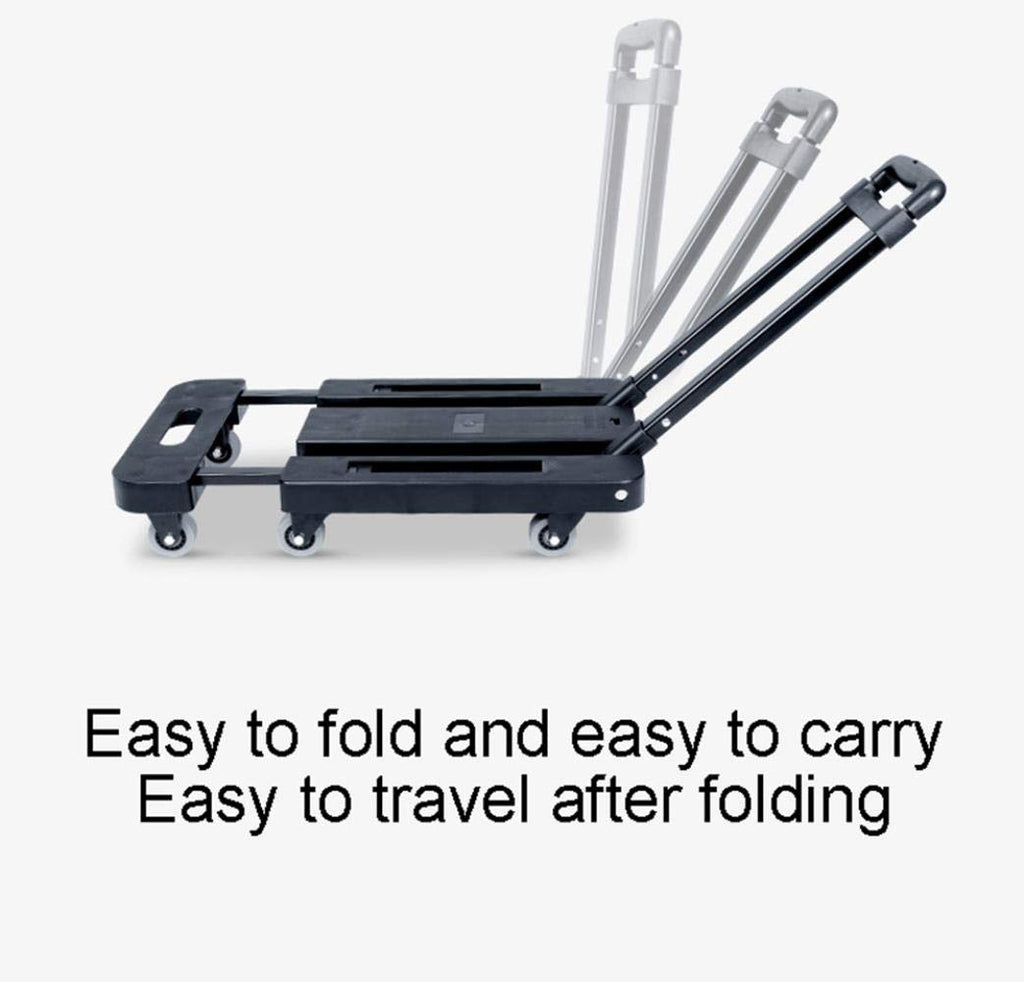 Flat-Panel Trolley Folding Portable Household Flat-Bed Trolley Luggage ...