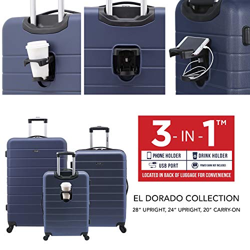 Shop Wrangler Smart Luggage Set with Cup Hold – Luggage Factory