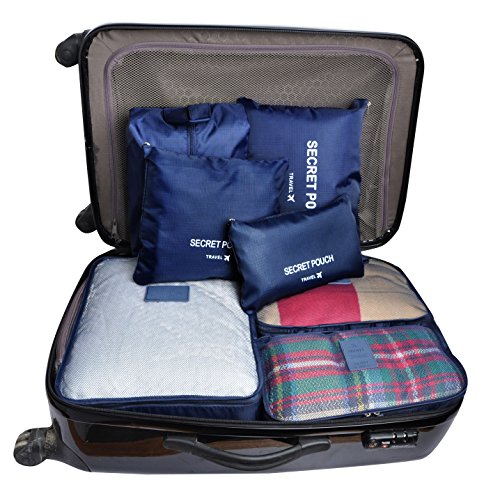 Shop 7 Set Travel Cubes,5 Colors Waterproof M – Luggage Factory