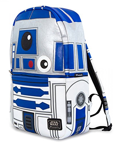Shop Loungefly Star Wars R2-D2 Backpack (Blue – Luggage Factory