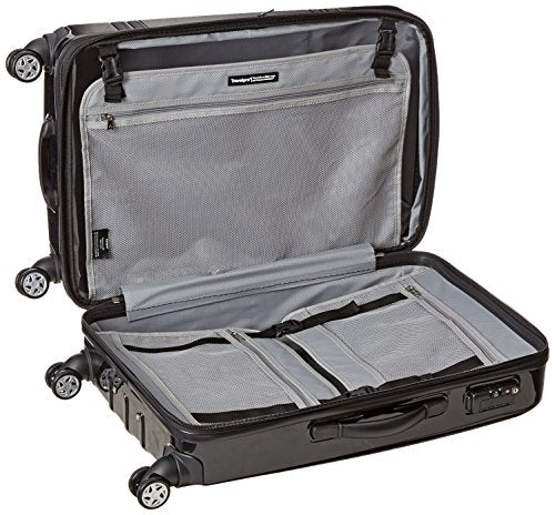 Travelpro Crew 10 25 Inch Hardside Spinner, Black, One Size