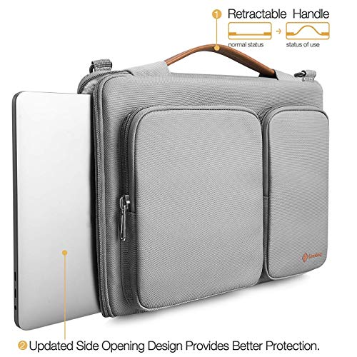 tomtoc Laptop Shoulder Bag for 13.3" Old MacBook Air | 13" MacBook Pro ...