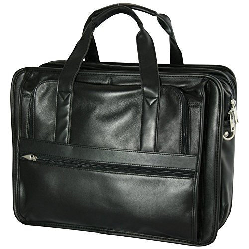 Shop Bellino Expandable Soft Briefcase, Black – Luggage Factory
