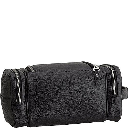 Samsonite- Leather Travel Accessories Dusk U-Zip Travel Kit (Olive)