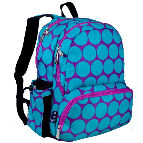 Shop Wildkin Big Dot Aqua 17 Inch Backpack – Luggage Factory