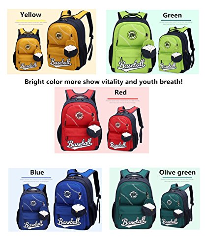 Fanci Baseball Cap Primary School Backpack for Teens Boys Elementary ...