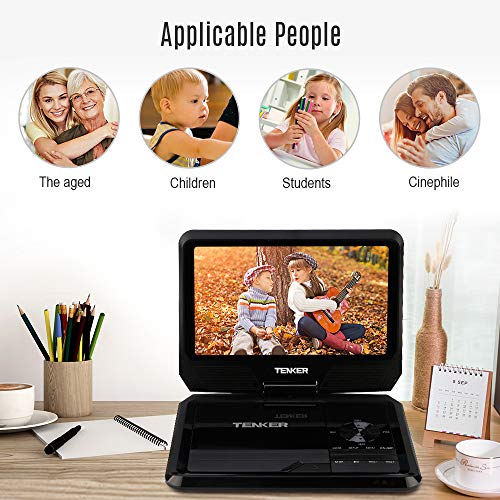 Shop TENKER 11" Portable DVD Player with – Luggage Factory