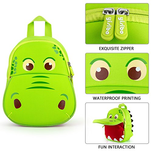 Shop YISIBO Dinosaur Backpack Green Hippo Kid – Luggage Factory