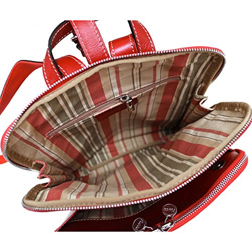 Shop Venezia Leather Knapsack Backpack Satche – Luggage Factory