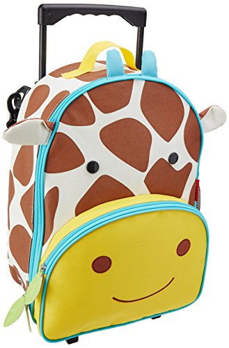 Skip Hop Zoo Little Kid & Toddler Travel Rolling Luggage Backpack (Ages ...