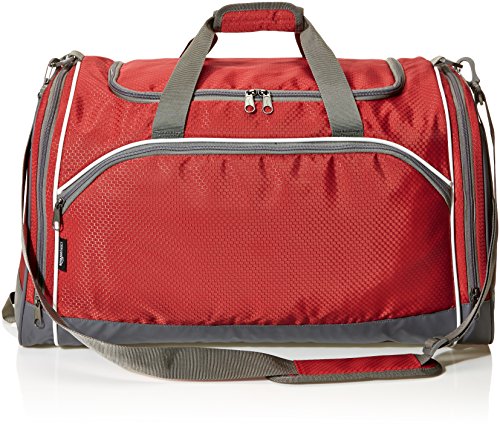 Shop Amazonbasics Sports Duffel - Medium, Red – Luggage Factory