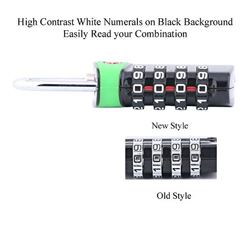 Shop 4 Digit TSA Approved Luggage Lock, 6 Pac – Luggage Factory