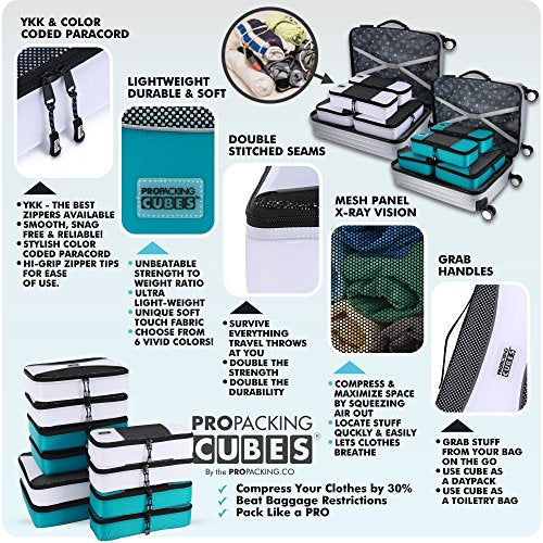 Shop PRO Packing Cubes for Travel - Luggage O – Luggage Factory