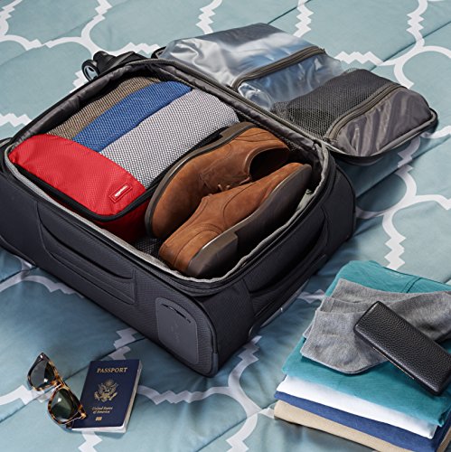Shop Amazonbasics 4-Piece Packing Cube Set - – Luggage Factory