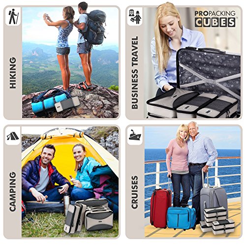 Shop Pro Packing Cubes 6 Piece Lightweight Tr – Luggage Factory