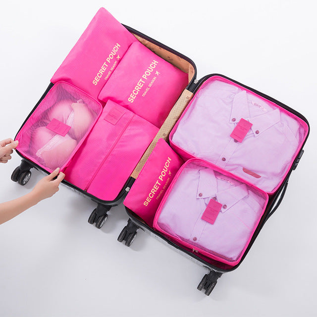 Shop 7 in 1 Travel suitcase organizer sets st – Luggage Factory