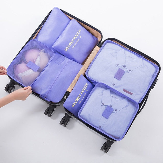 Shop 7 in 1 Travel suitcase organizer sets st – Luggage Factory