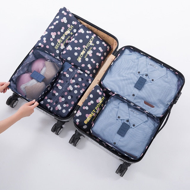 Shop 7 in 1 Travel suitcase organizer sets st – Luggage Factory