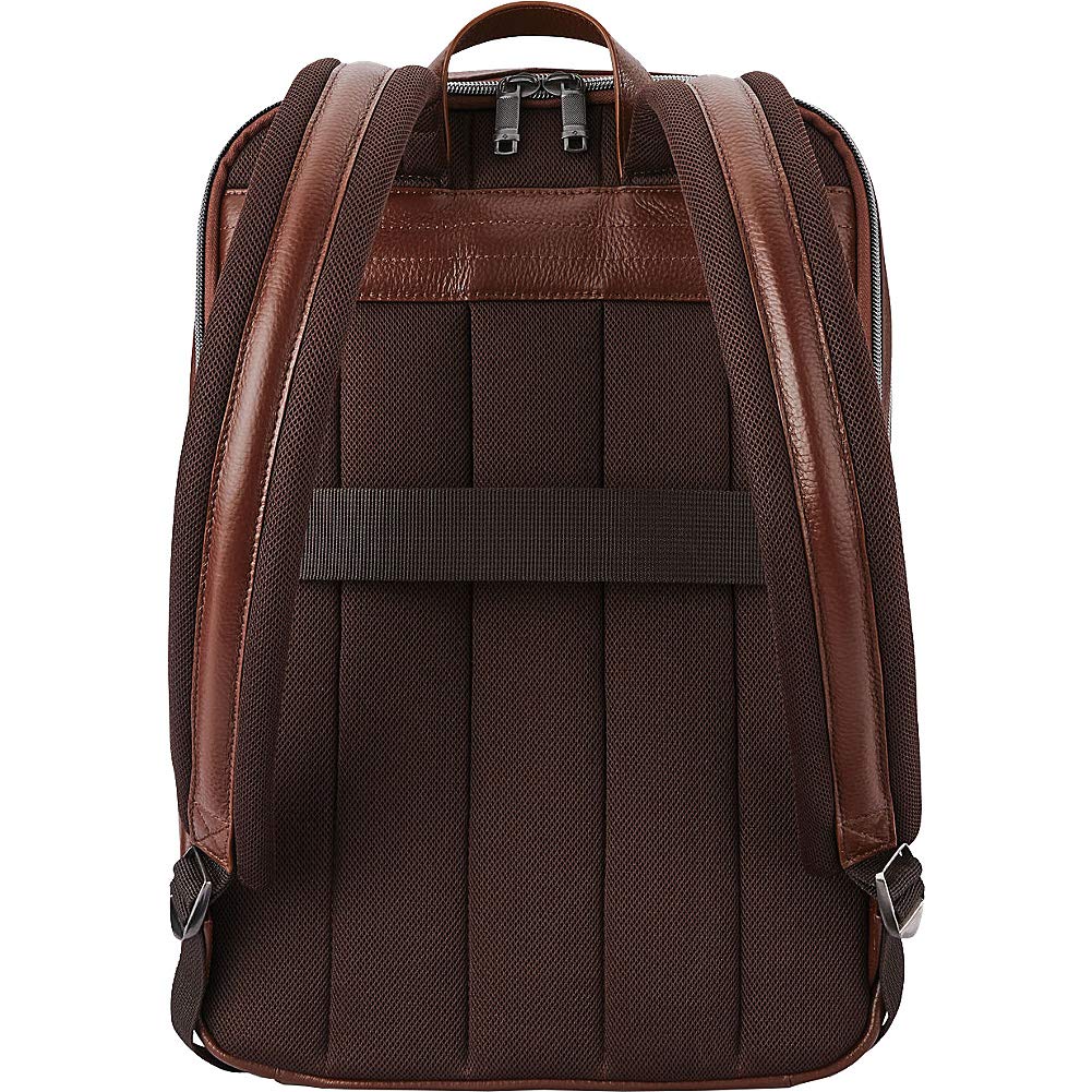 Shop Samsonite Leather Slim Laptop Backpack ( – Luggage Factory