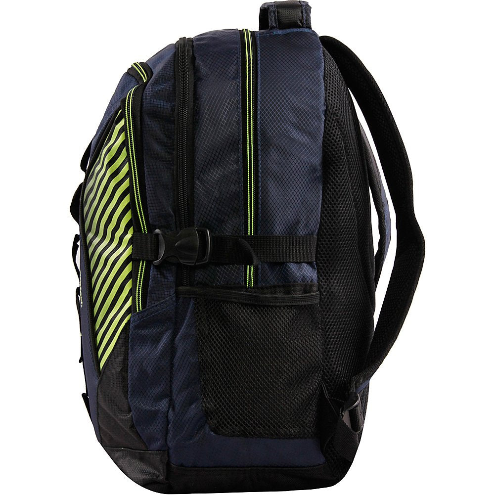 Shop Fila Hunter Laptop Backpack, BLUE/NEON, – Luggage Factory