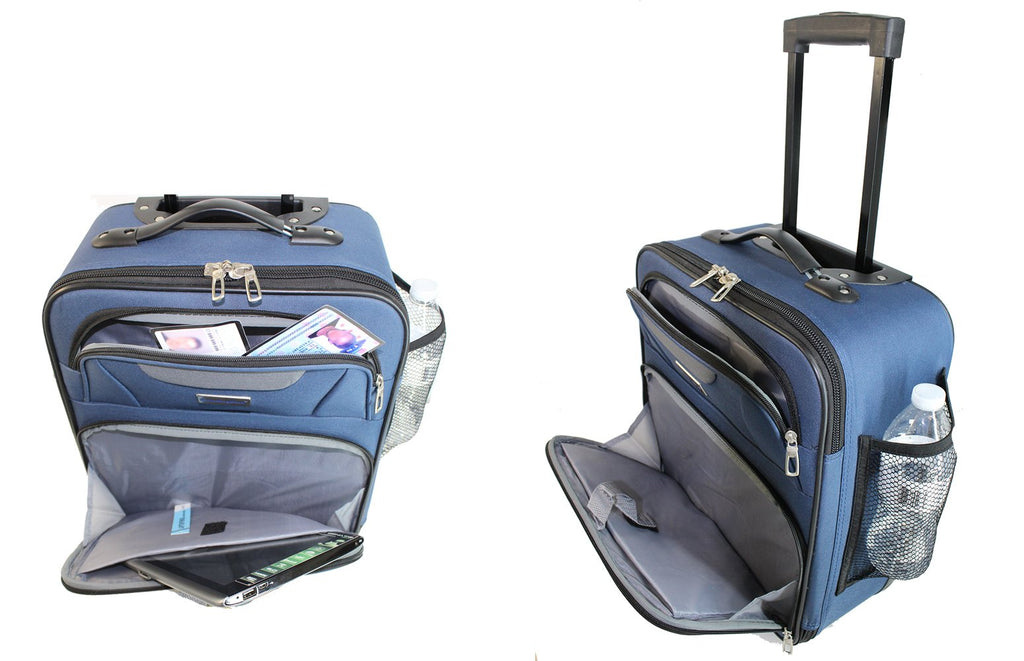 Shop Boardingblue Rolling Personal Item Lugga – Luggage Factory