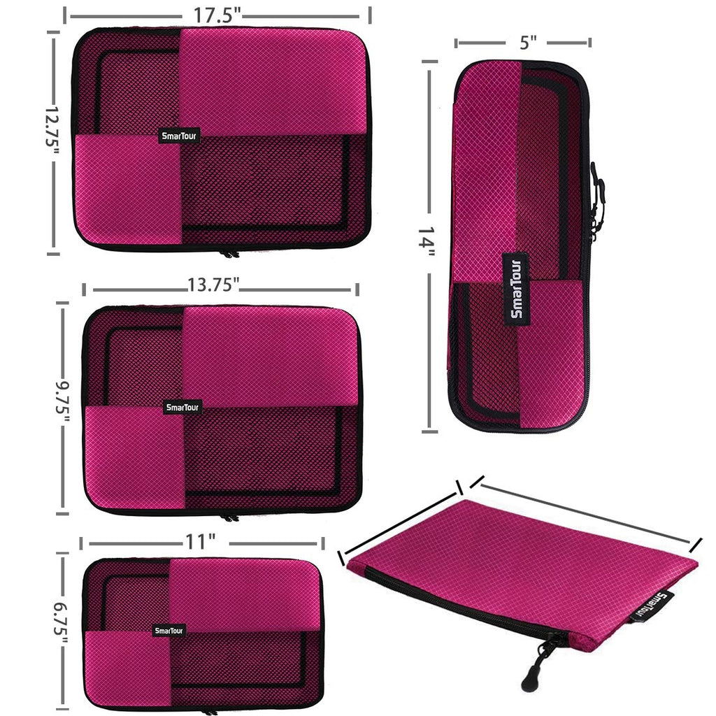 Shop SmarTour packing cubes for travel - 4 Pi – Luggage Factory