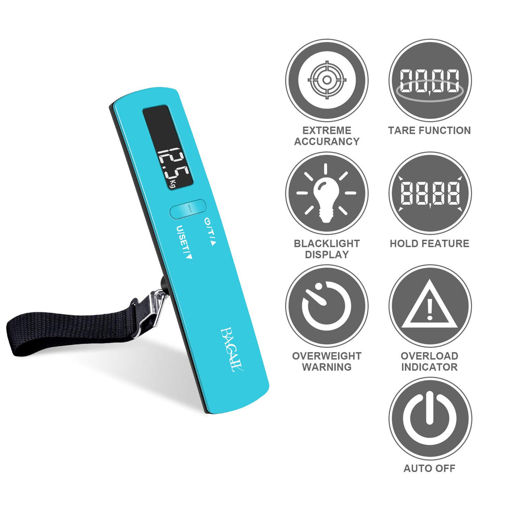 Shop BAGAIL Digital Luggage Scale, 110lbs Han – Luggage Factory